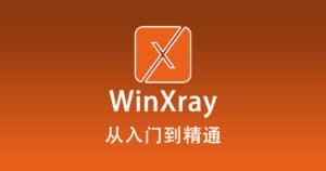 翻墙与科学上网梯子工具：WinXray - LinuxCross 中文网